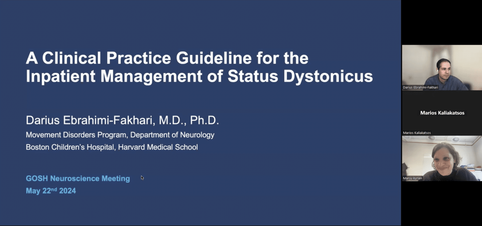 Great Ormond Street Hospital Neuroscience Seminar - Introducing ...